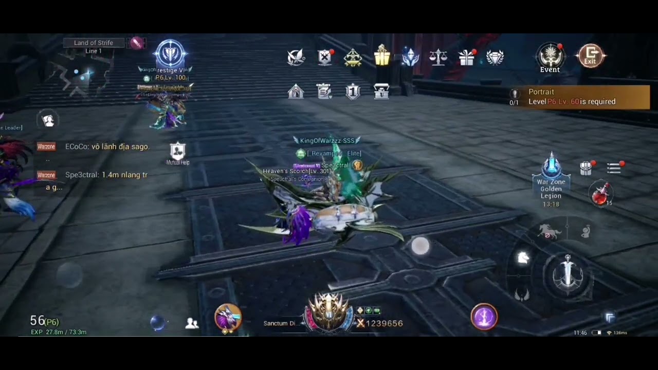 Mu Origin 3 1v1 Archer 1.4m power Vs Paladin 1.2m power teleporting in ...