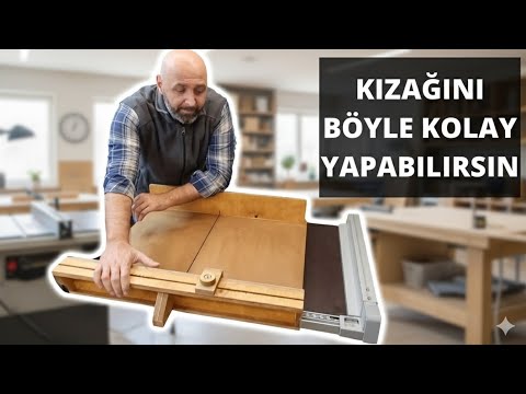 Tezgah testere kızağı Bölüm #1 Tezgah testere kesim kızağı