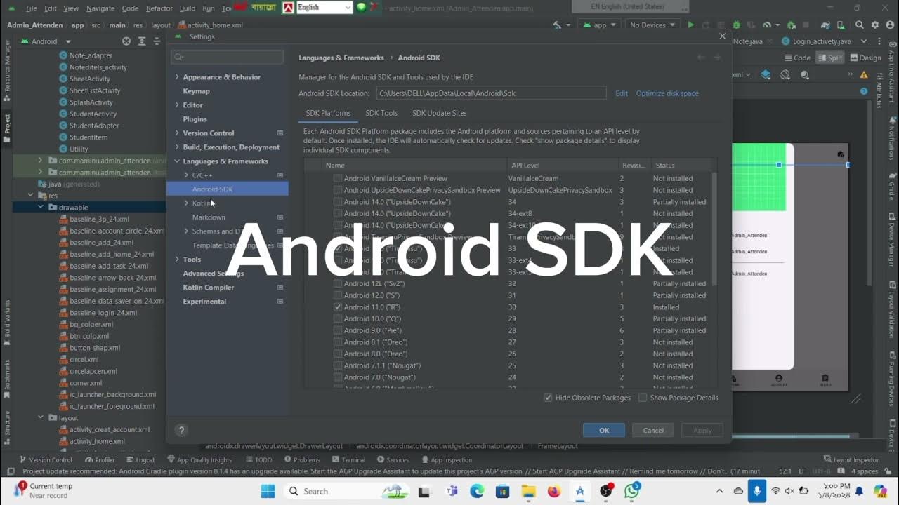 How to fix not showing Vector Asset Icon.Android studio java - YouTube