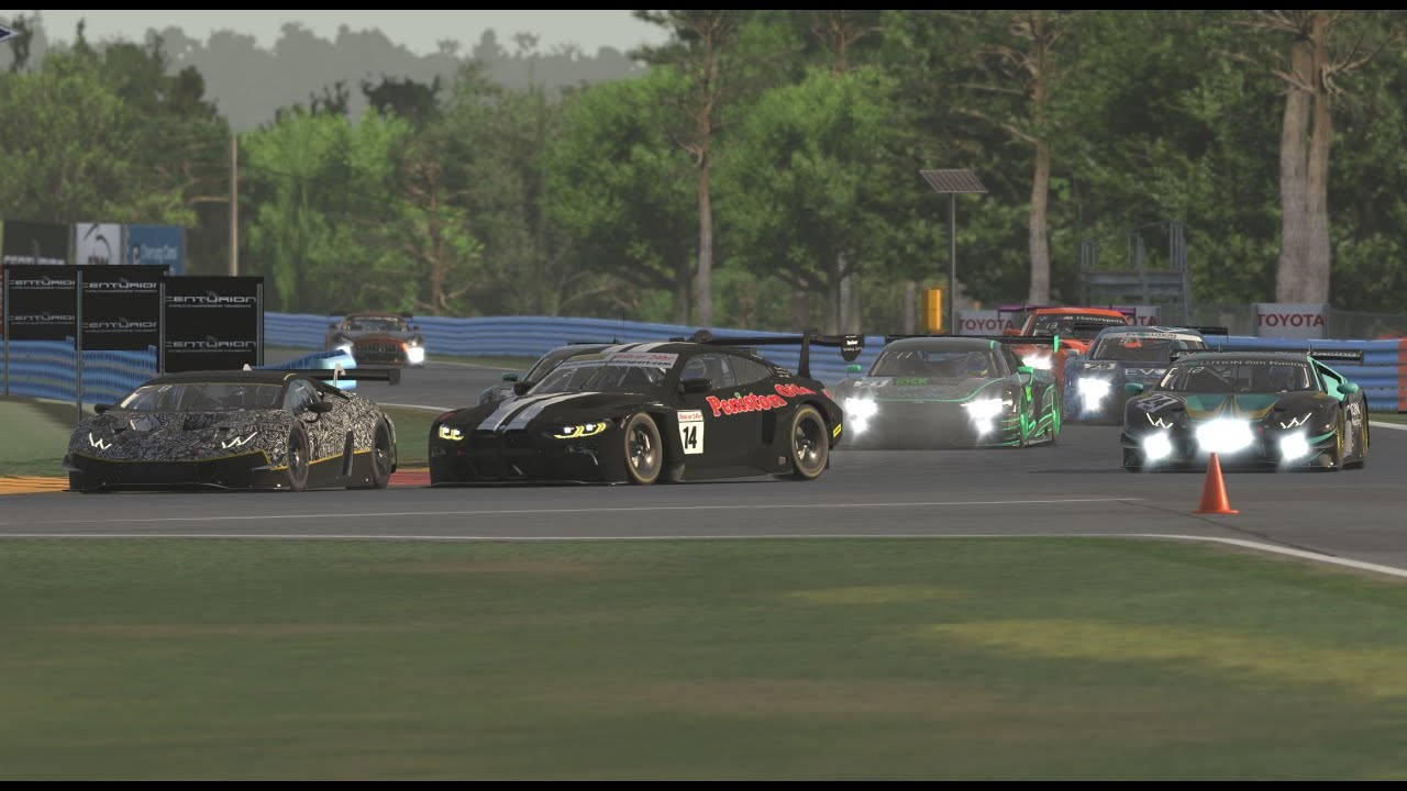 Evolution Sim Racing League 2023 - S1 R18 & R19 - Watkins Glen - YouTube