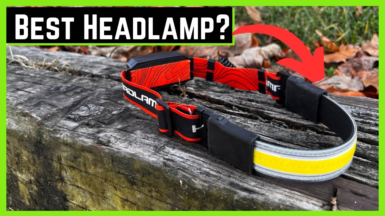 MY FAVORITE HEADLAMP- Amazon COSOOS Rechargeable Headlamp - YouTube