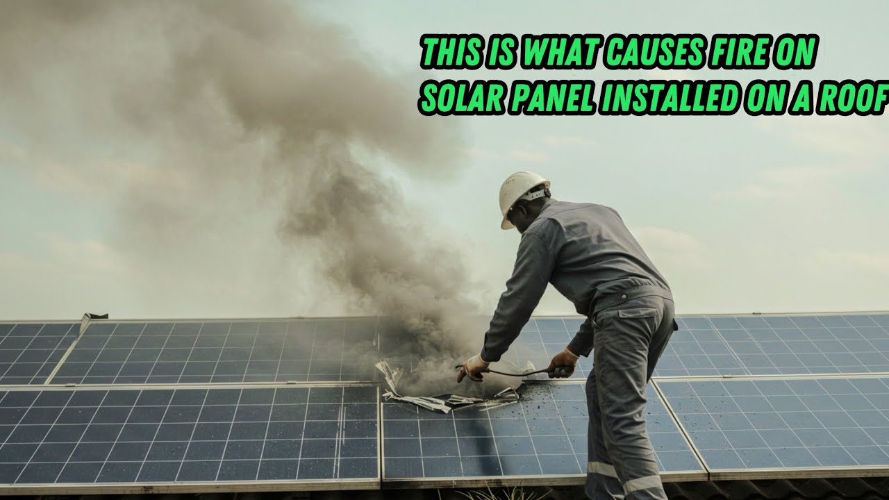Why Solar Installation And Solar Panels Do Catch Fire After ...