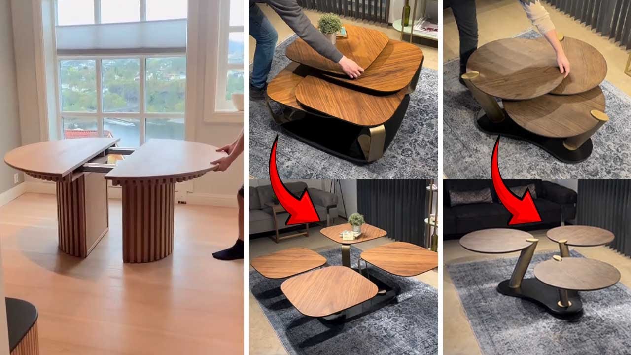 SPACE SAVING Folding Tables You Need! Foldable tables | Foldable ...