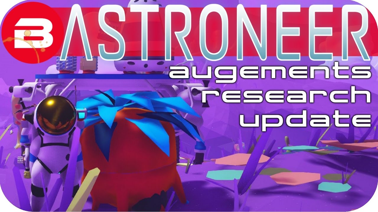 Astroneer Gameplay - EXOTIC PLANET DANGER! AUGMENT & RESEARCH CURVE ...