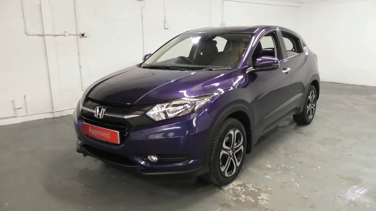 Honda HR-V 1.5 SE finished in Morpho Blue , video walkaround ! - YouTube