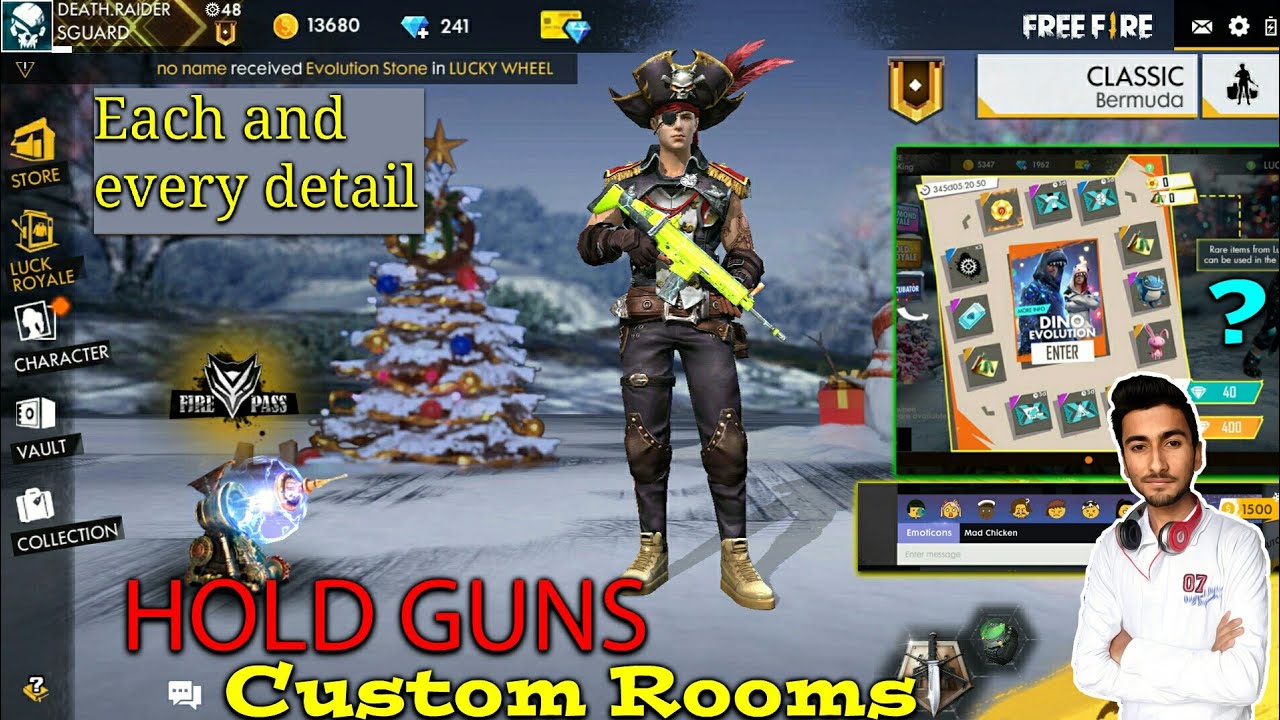 Free fire winter update Hindi, level 4 vest, smoke barrel ,new winter ...