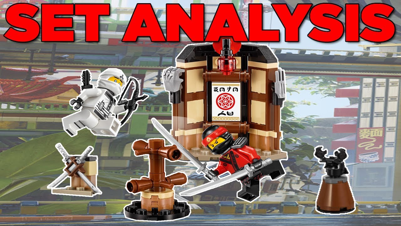LEGO Ninjago Movie: 70606 Spinjitzu Training Set Analysis - YouTube