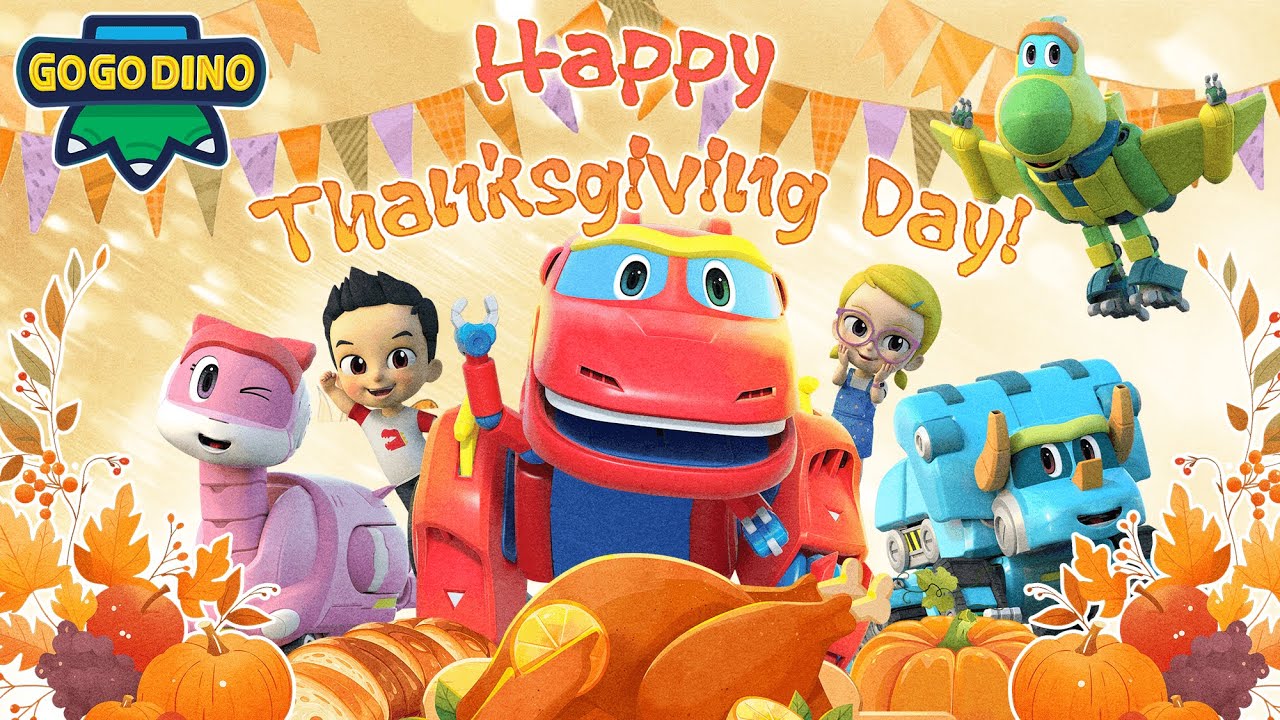 🌻 A Special Thanksgiving with GoGoDino 🦖 🧡 Join Our Thanksgiving ...