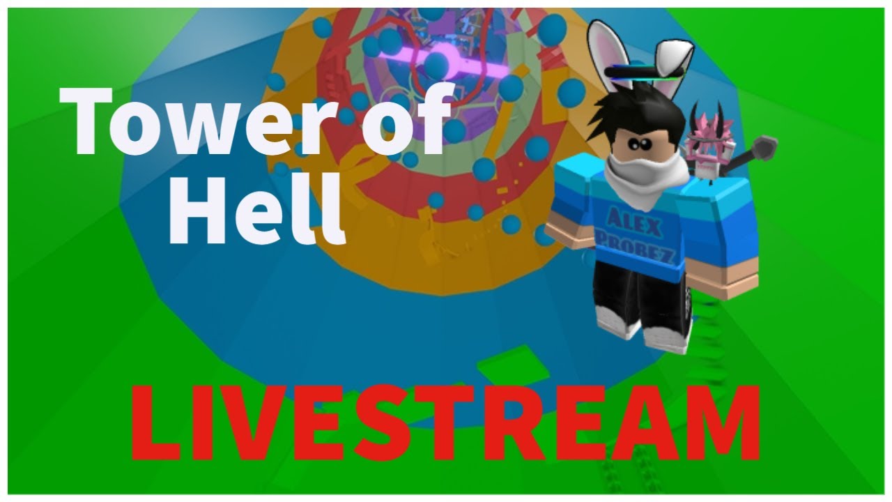 🔴Grinding For level 100 In Tower of hell - YouTube