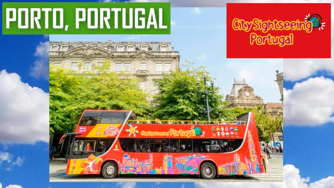 City Sightseeing Hop-On Hop-Off Porto Bus Tour Portugal Red Line - YouTube