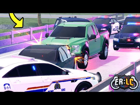 Two Different PURSUITS Crash INTO Each Other! - ERLC Roblox Liberty ...