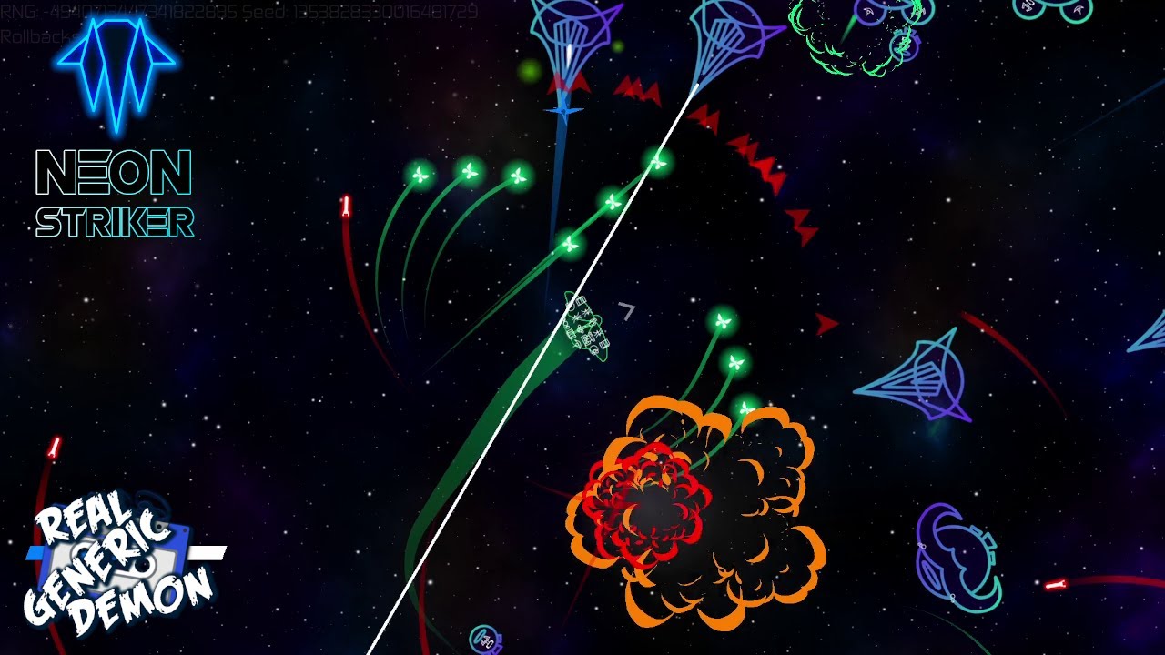 Neon Striker 🌀 – Roguelike Strategy Meets 80s Vector Vibes 🕹️ - YouTube