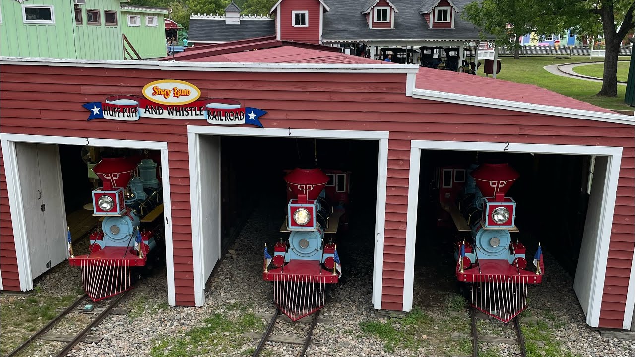 Story Land Trains 2022 - YouTube