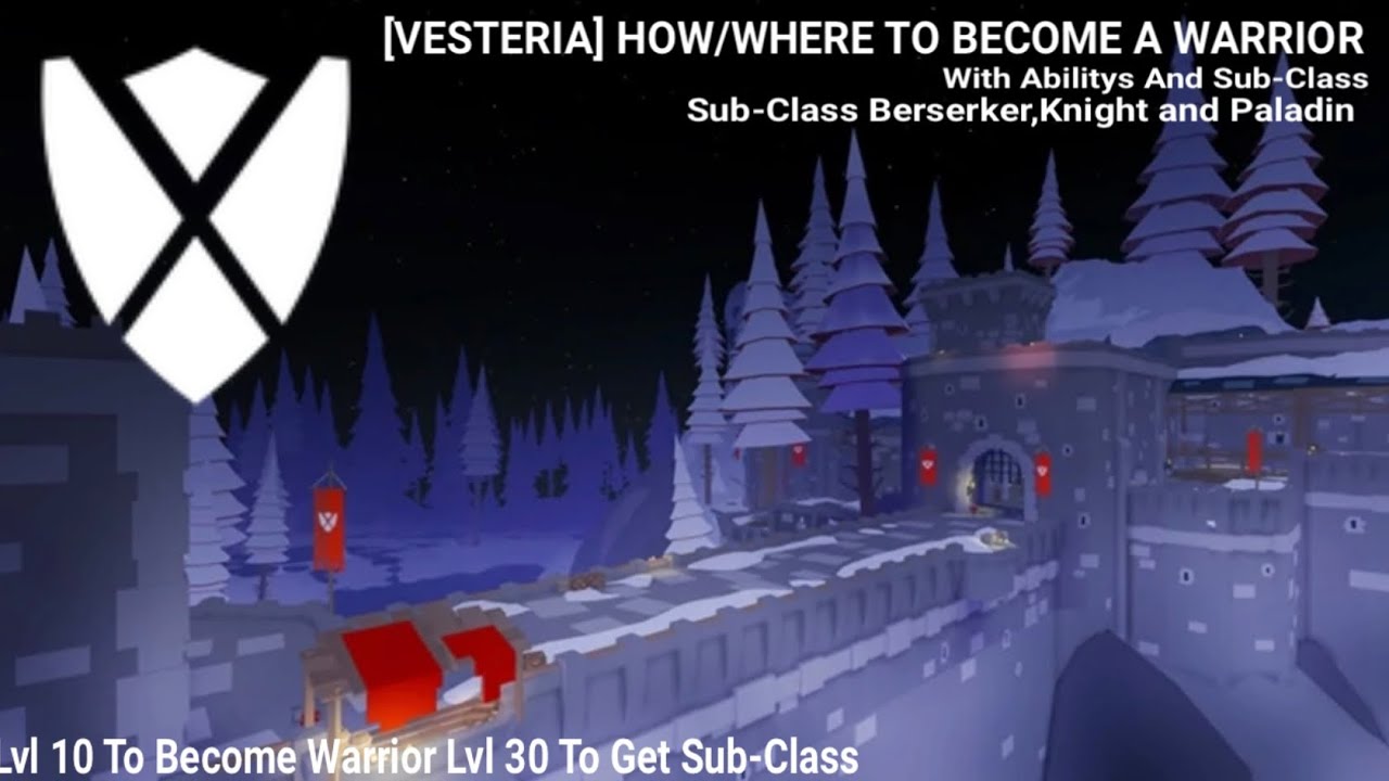 [VESTERIA] HOW/WHERE TO BECOME A WARRIOR (REQUIRE LVL 10) - YouTube
