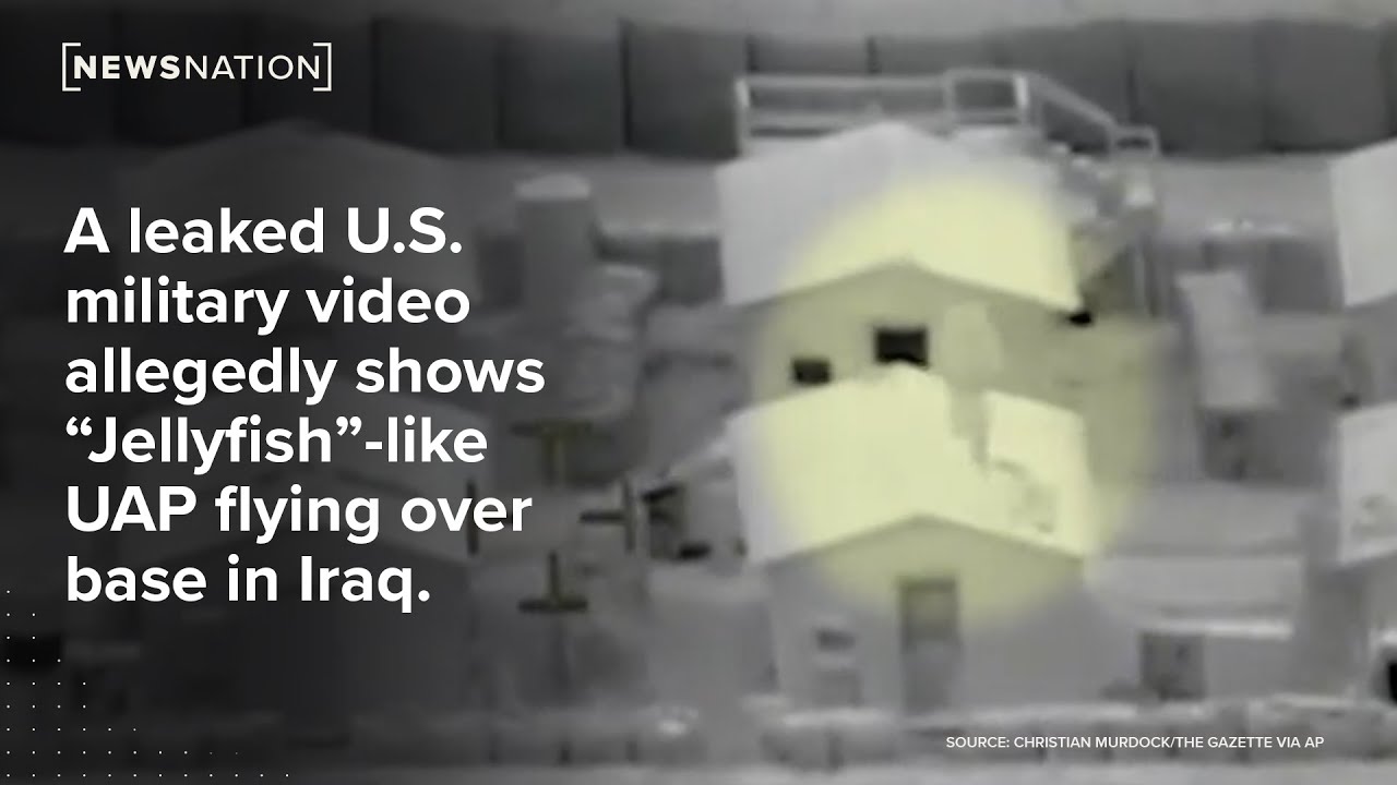 New video shows 'jellyfish' shaped object soaring over US base in Iraq ...