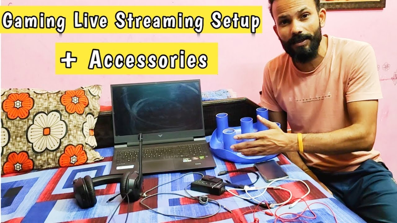 My Gaming Live Streaming Setup + Accessories that I used | Live Stream ...