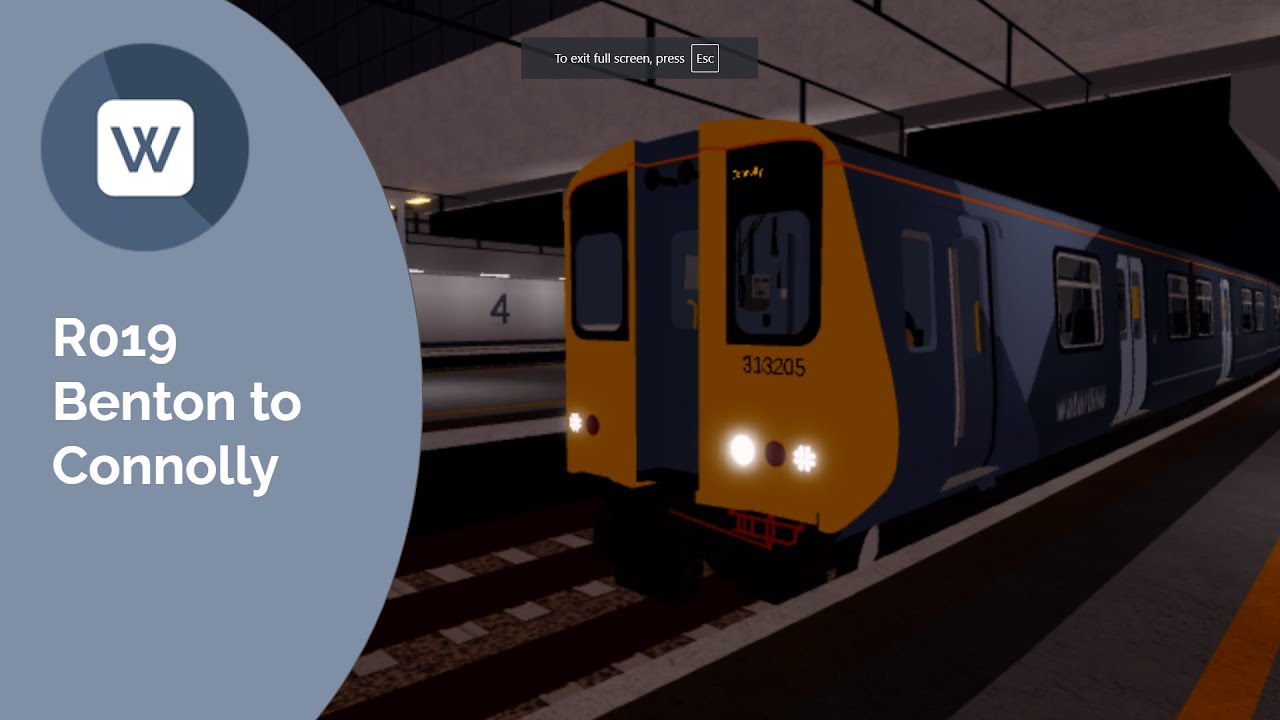 SCR v2.0: Benton to Connolly Timelapse (Class 313) - Stepford County ...