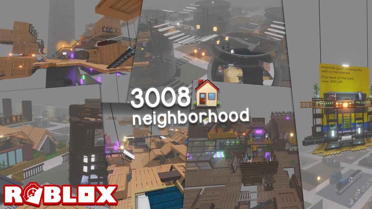 NEIGHBORHOODS IN 3008! • Roblox SCP-3008 - YouTube