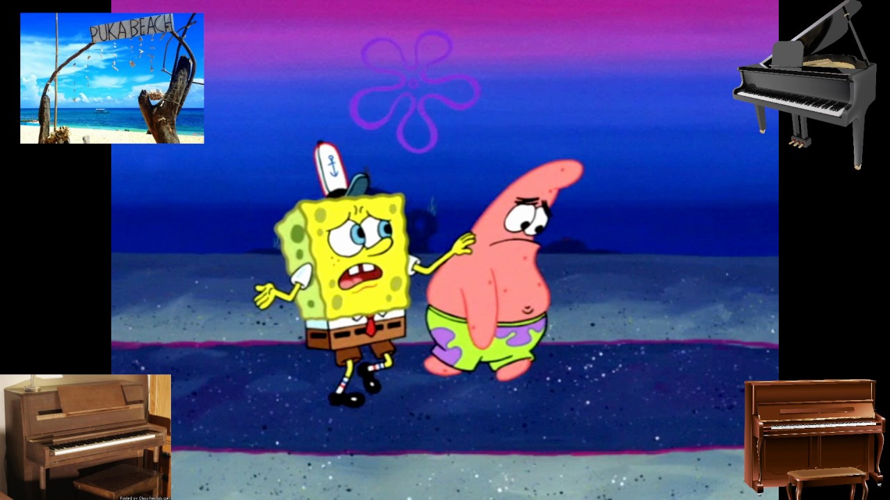SpongeBob music: "Puka B" piano arrangement - bar-room ballad/slow drag ...