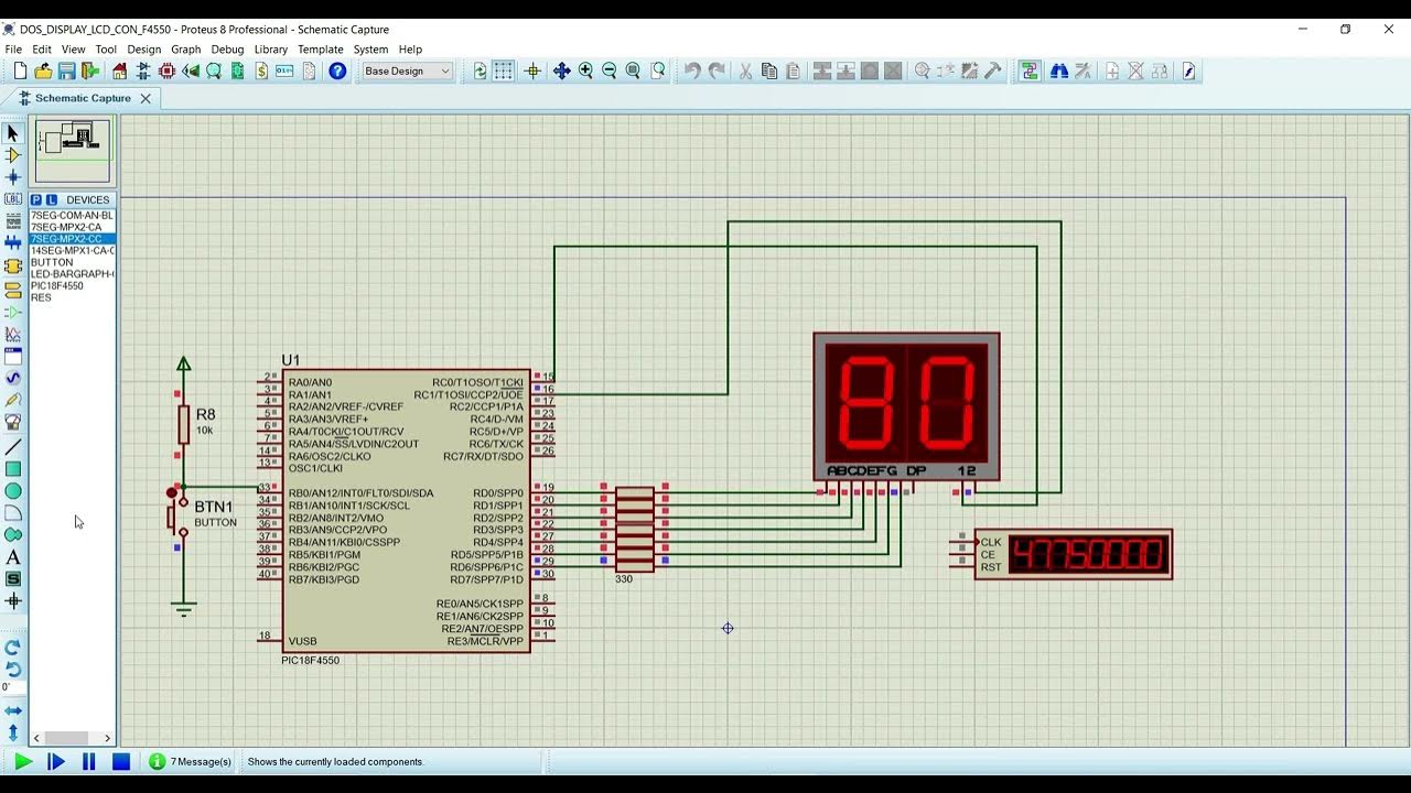 |Práctica4_E1_Microcontroladores| (PROTEUS) - YouTube