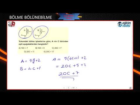 Bölme Bölünebilme 1