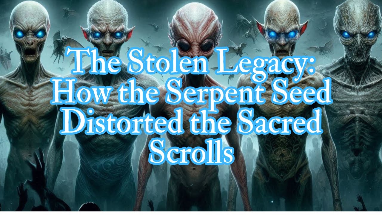 The Stolen Legacy: How the Serpent Seed Distorted the Sacred ScrollsTo ...