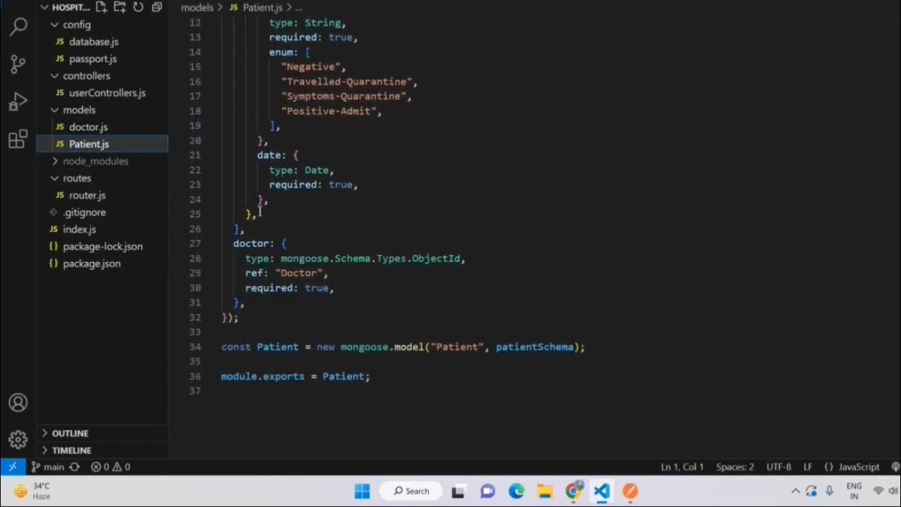 Hospital Api Coding Ninjas Backend Skill Test Youtube