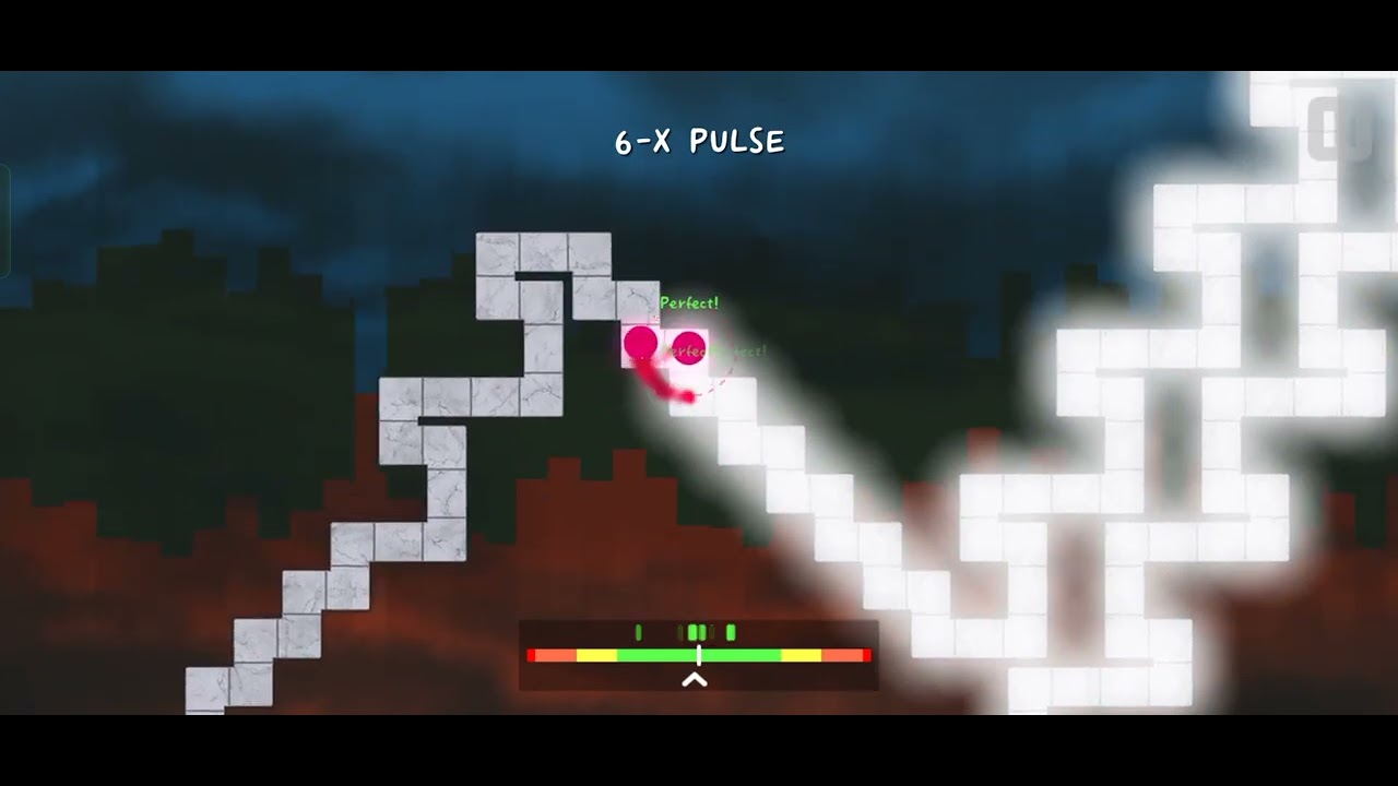 6-X PULSE | A dance of fire and ice #adofai - YouTube