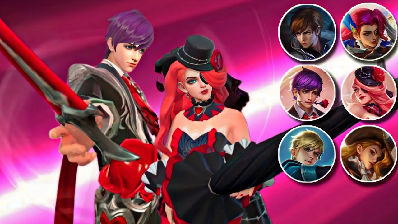 LESLEY AND GUSION NEW REVAMP SKINS | MOBILE LEGENDS NEW SKIN - YouTube