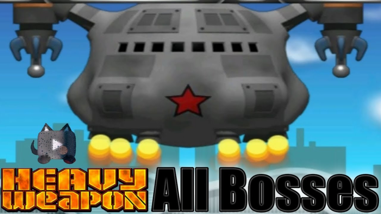 All Bosses - Heavy Weapon Deluxe - YouTube