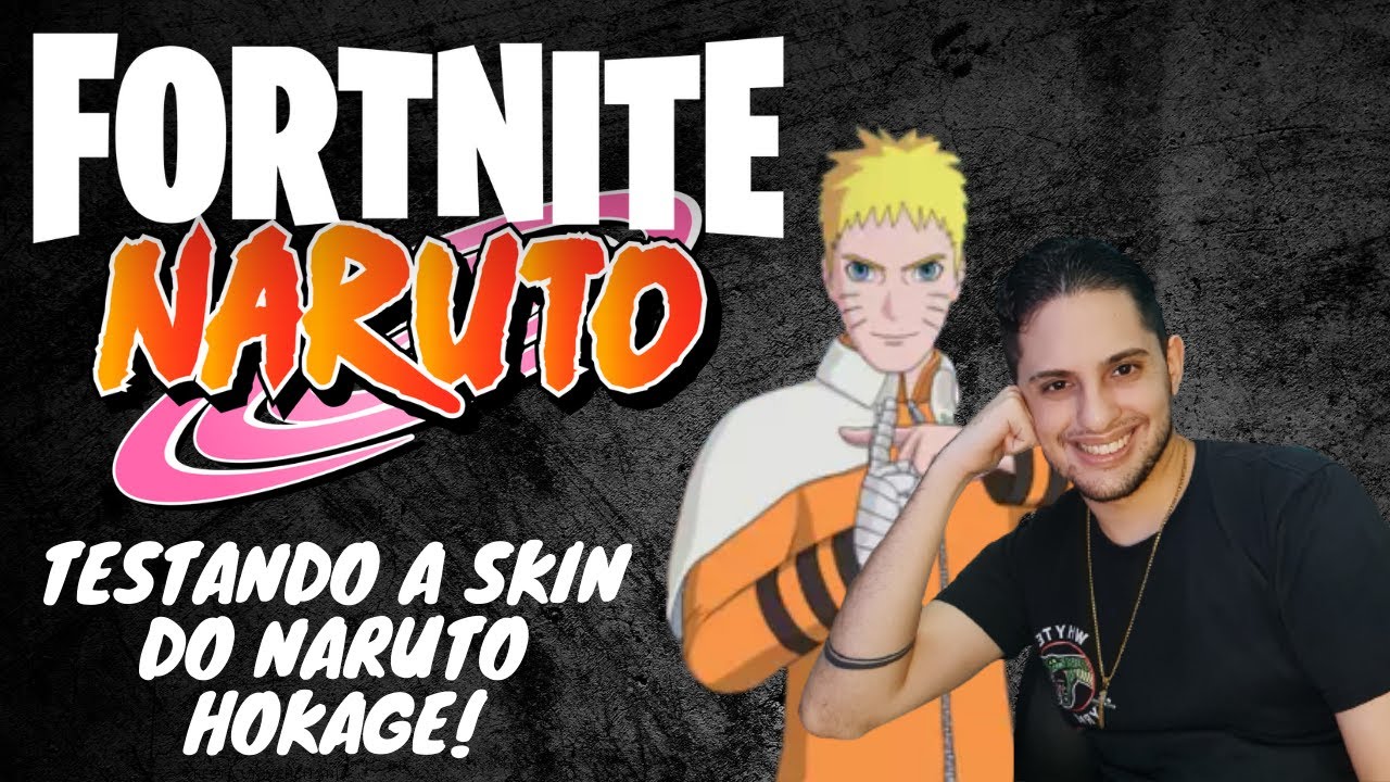 Fortnite - Testando a Skin do Naruto Hokage! - YouTube