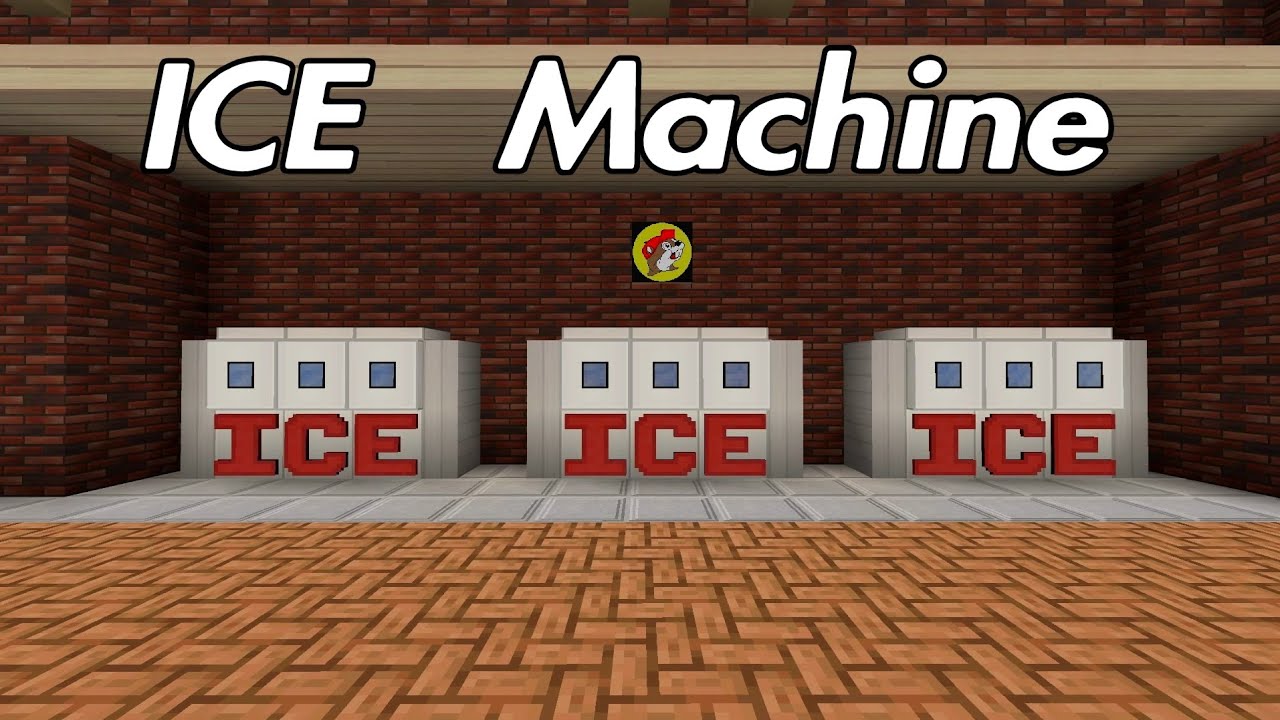 Minecraft ICE Machine Tutorial - YouTube