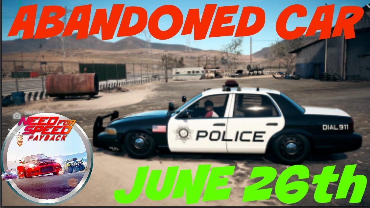 Need For Speed Payback Cop Car Location - YouTube