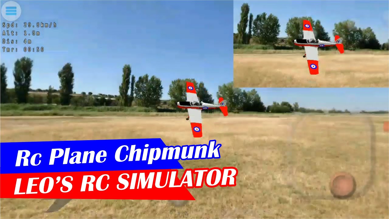 Pesawat Chipmunk | Leo's Rc Simulator - YouTube