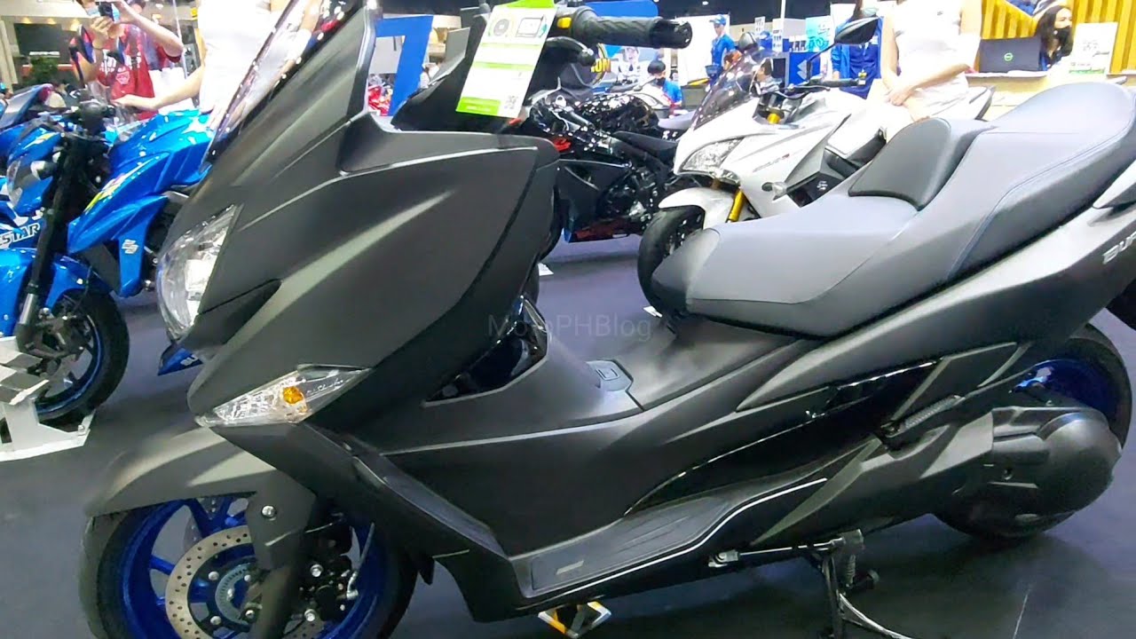 New Suzuki Burgman 400cc | Premium Maxi Scooter [Walkaround] - YouTube