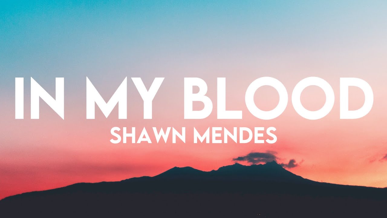 Shawn Mendes - In My Blood (Lyrics) - YouTube