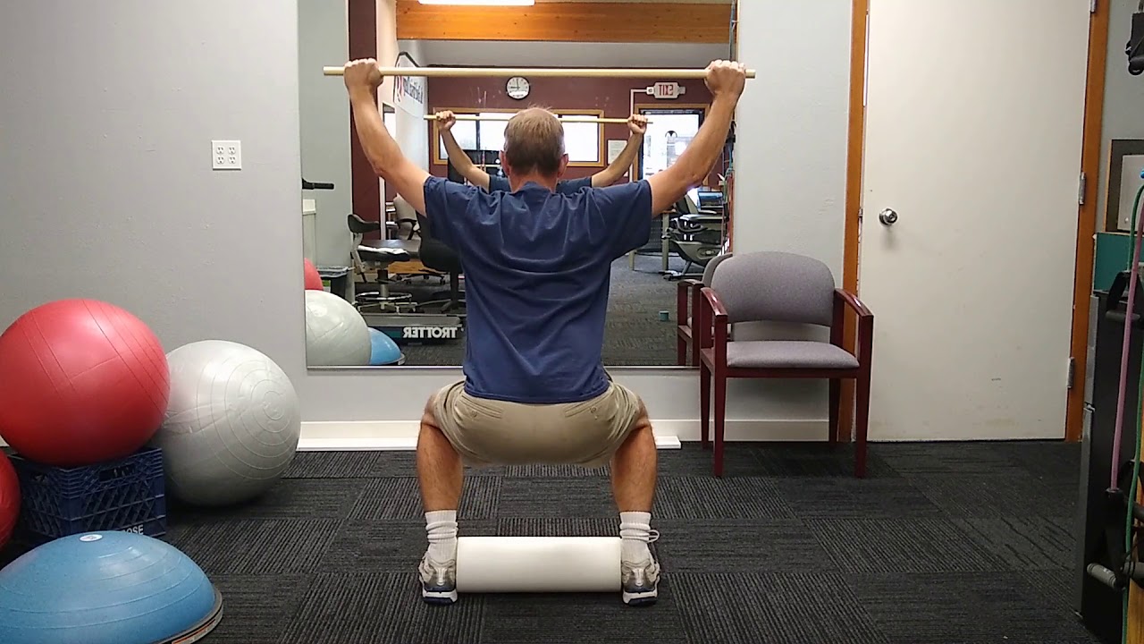 Stick Squats - YouTube