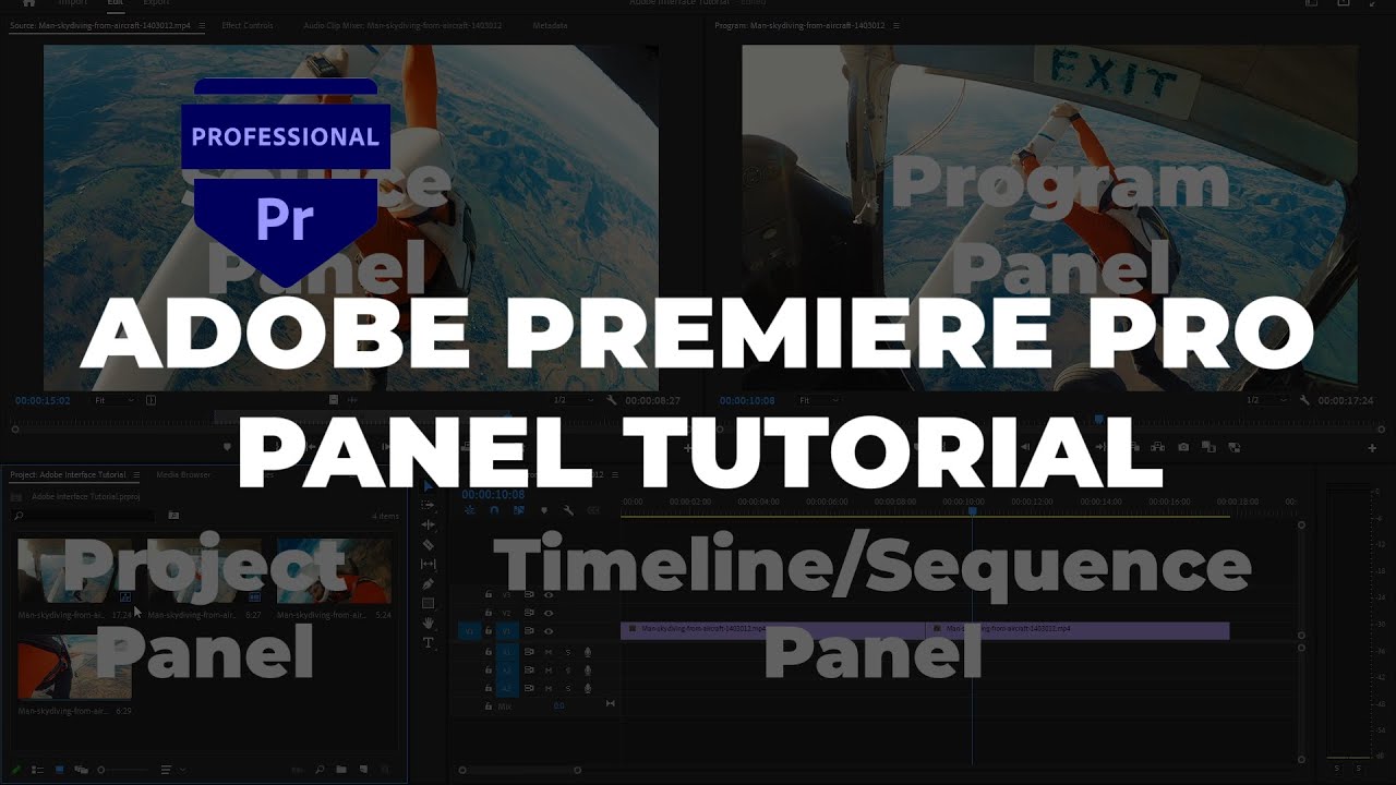 Adobe Premiere Pro: Panels - YouTube