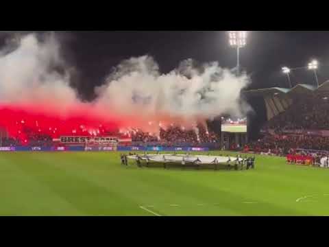 Brest Ultras vs Real Madrid (29.01.2025)