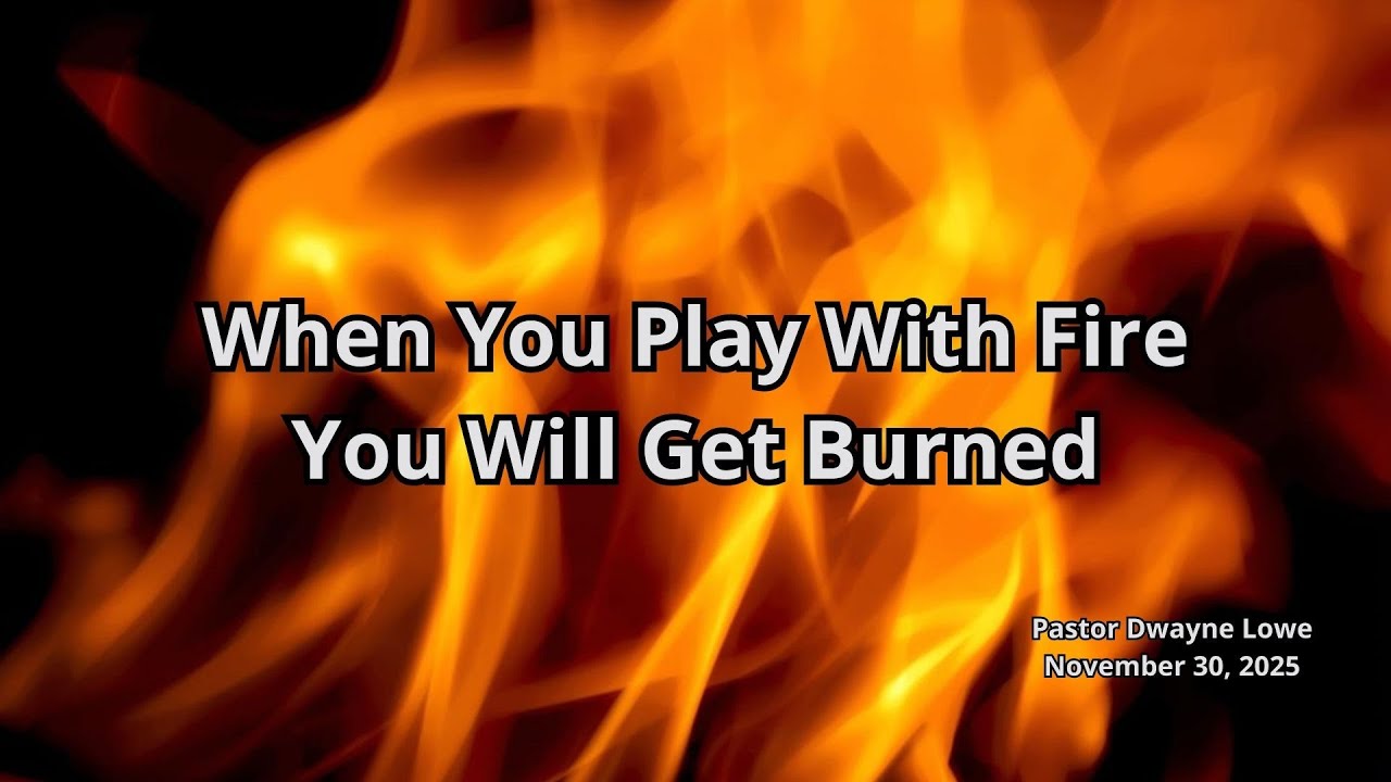 If You Play With Fire You Will Get Burned - YouTube