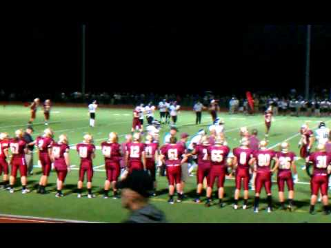 White river football first game - YouTube