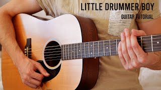 Little Drummer Boy (Christmas) EASY Guitar Tutorial With Chords ...