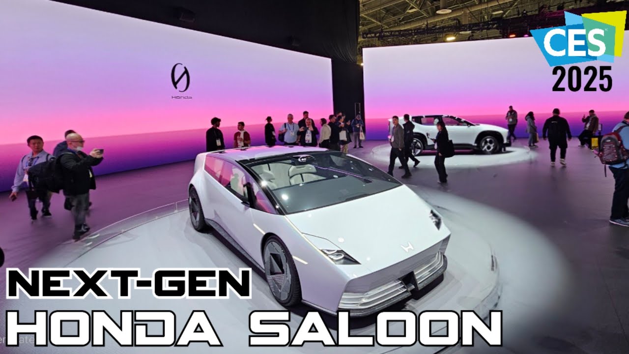 Honda Saloon world premiere at CES 2025 - YouTube