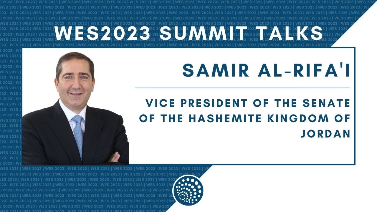 WES 2023 | Samir Al Rifa'i - YouTube