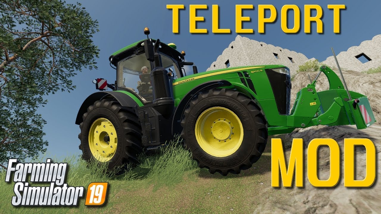 Farming Simulator 19 - #1 Modne Dodatki: Teleport - YouTube