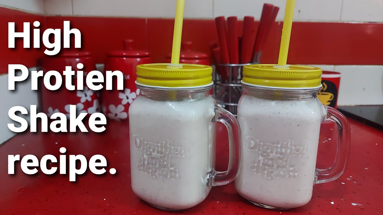 How to make High protien shake|Protien shake recipe in English. # ...