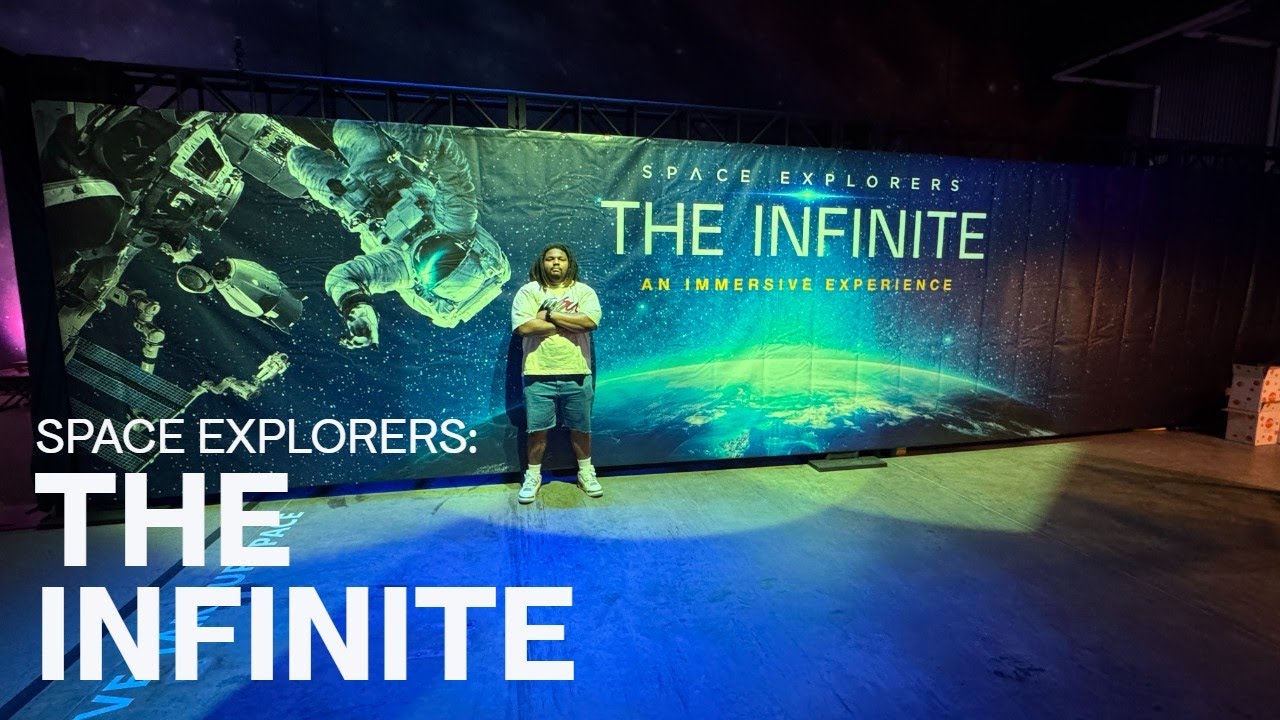 Went to "Space Explorers: The Infinite" with my sister for her birthday ...