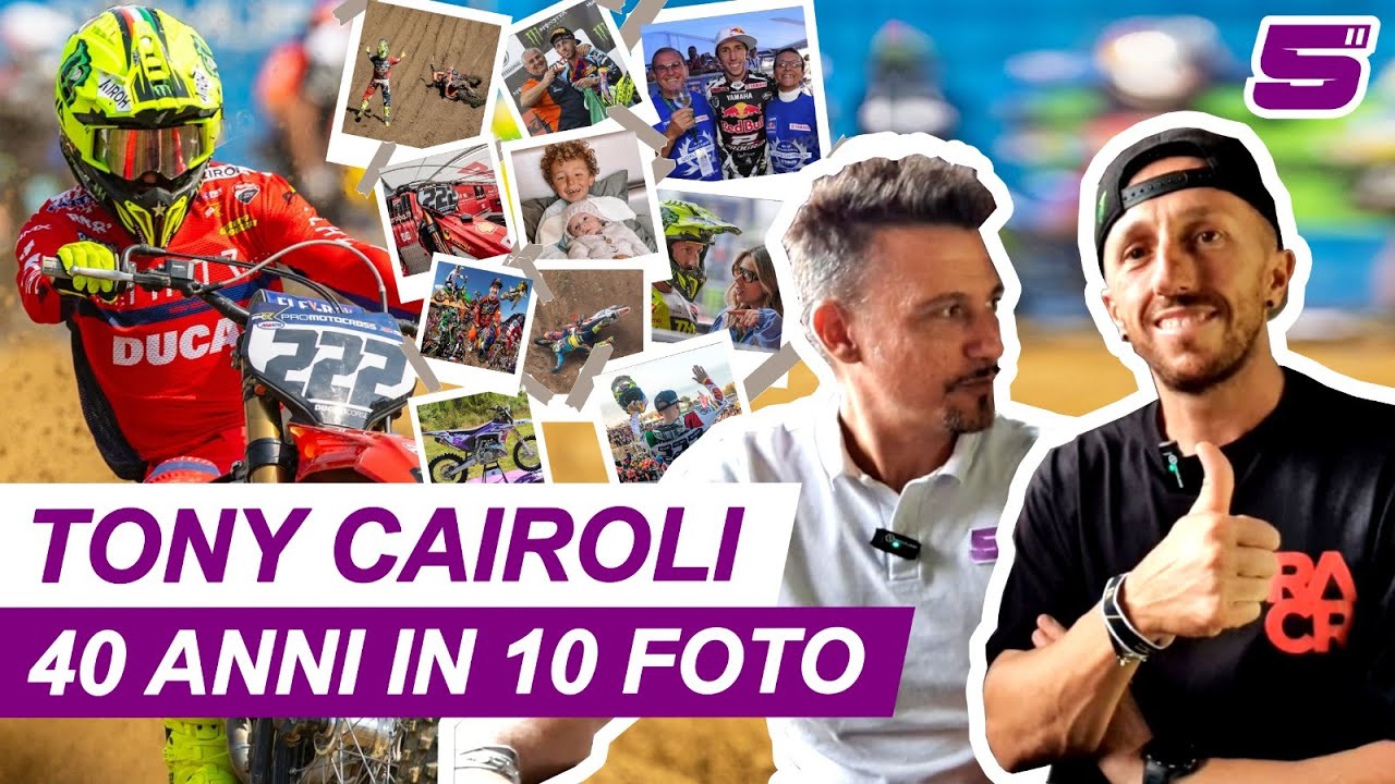 TONY CAIROLI: 40 ANNI in 10 FOTO - intervista - YouTube