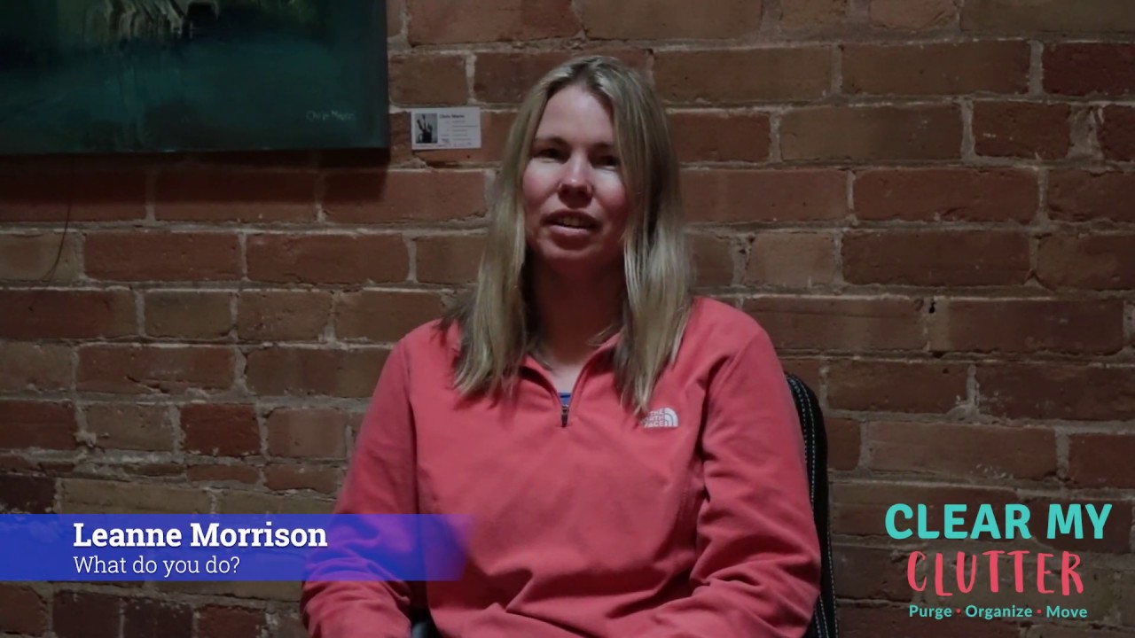 Leanne Morrison Client Highlight - Clear My Clutter - YouTube