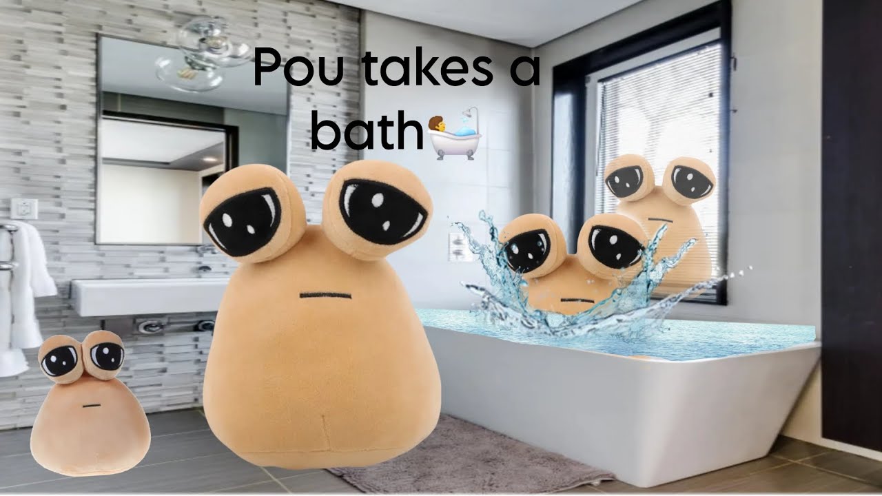 pou takes a bath/13+ - YouTube